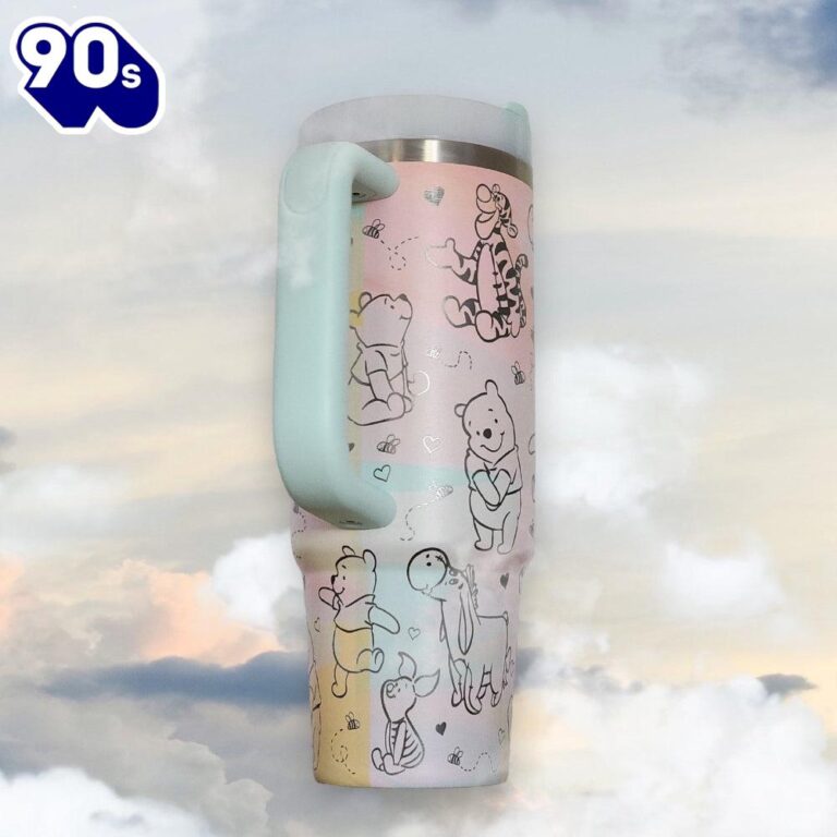 Pooh And Friends Tumbler - Musicdope90s