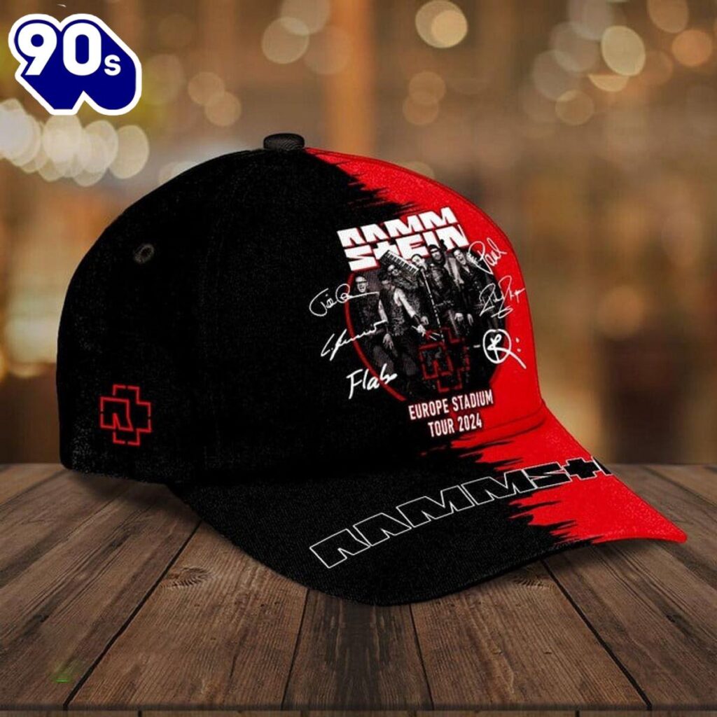 Rammstein Europe Stadium Tour 2025 Classic Cap - Musicdope90s