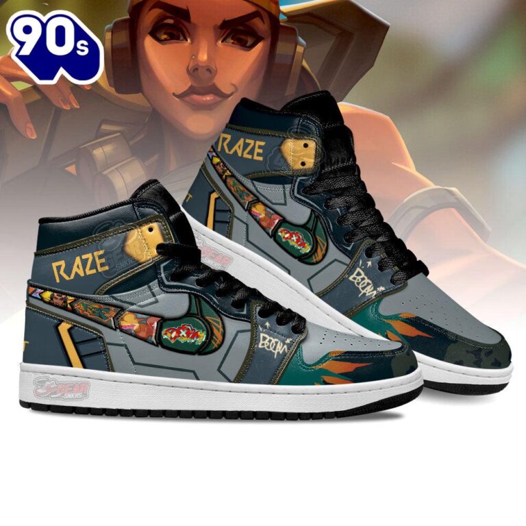 Raze Valorant Agent Shoes Custom - Musicdope90s