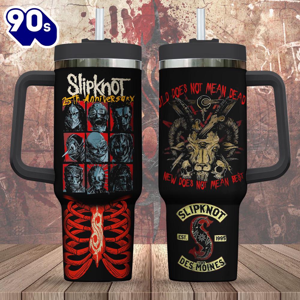 Slipknot 40oz Stanley Tumbler Summer For Fans - Musicdope90s