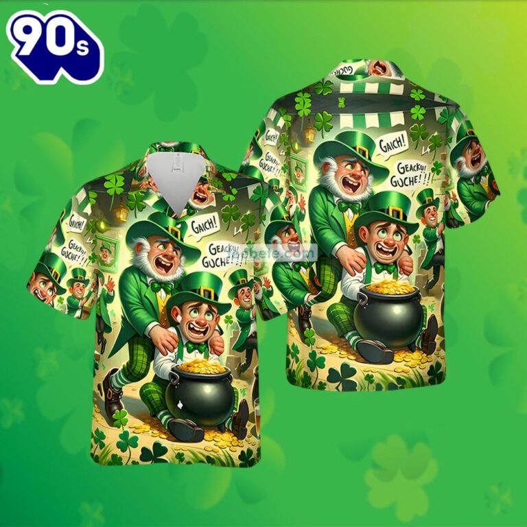 Happy St Patrick Day With Scarf Celtic Cross Green Best Ugly Sweaters ...