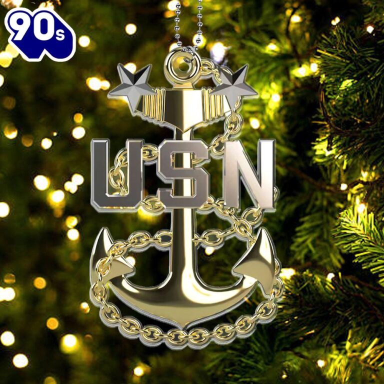 US Navy Master Chief Petty Officer (MCPO) Ornament - Musicdope90s