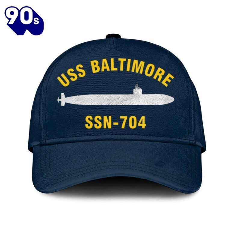 Us Navy Veteran Uss New Orleans Lph-11 Classic Embroidered Cap ...