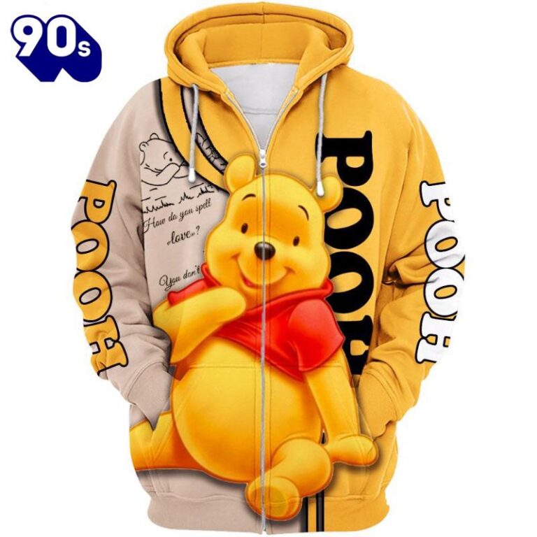 Winnie The Pooh Hoodie And Leggings Set - Musicdope90s