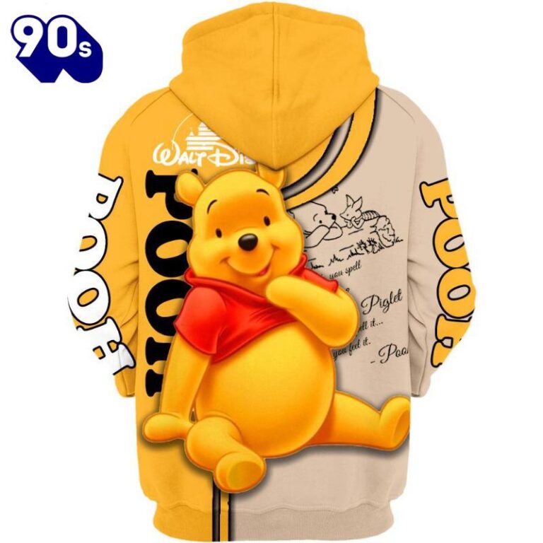 Winnie The Pooh Hoodie And Leggings Set - Musicdope90s